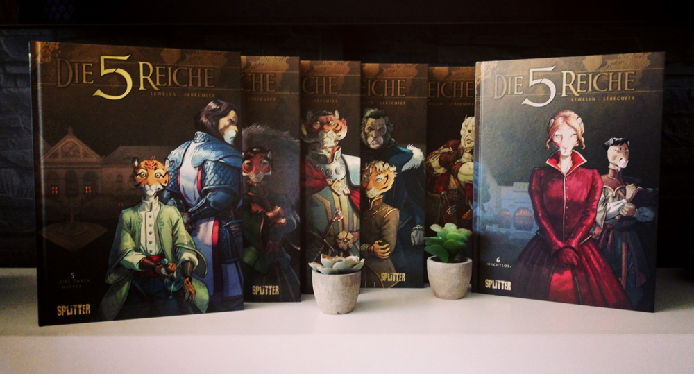 [Comic-Empfehlung] Lewelyn & Lereculey – Die fünf Reiche (5+6 ...