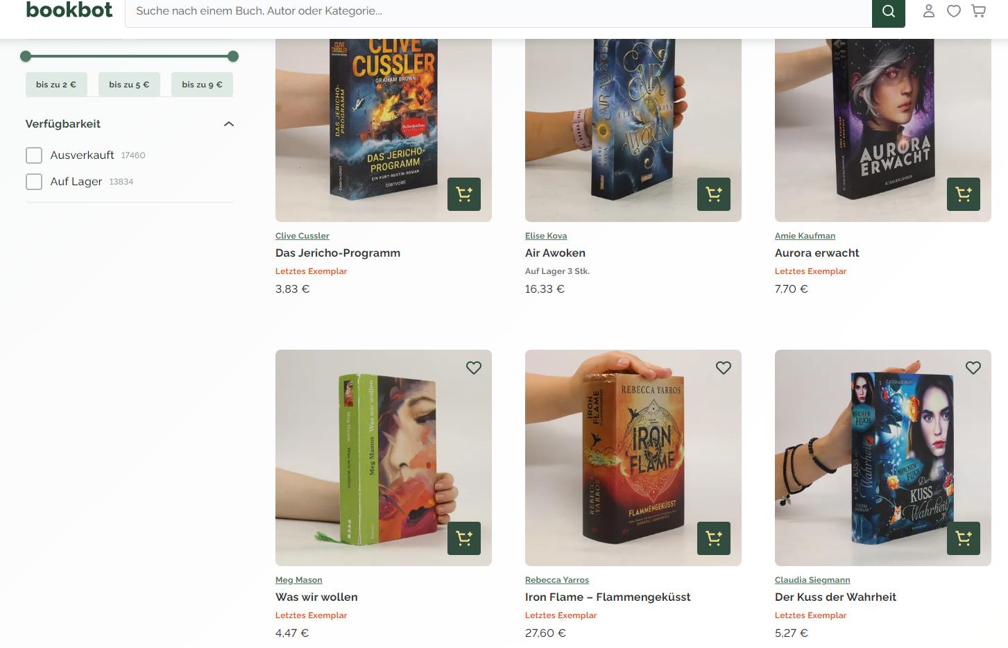 [Im Kaufrausch] Bookbot.de im Test – Buchperlenblog